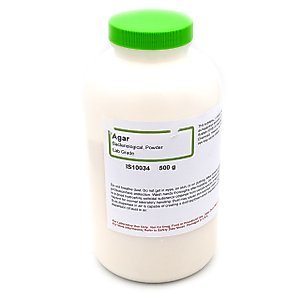 ALDON Innovating Science Laboratory-Grade Agar Powder, 500g - The Curated Chemical Collection