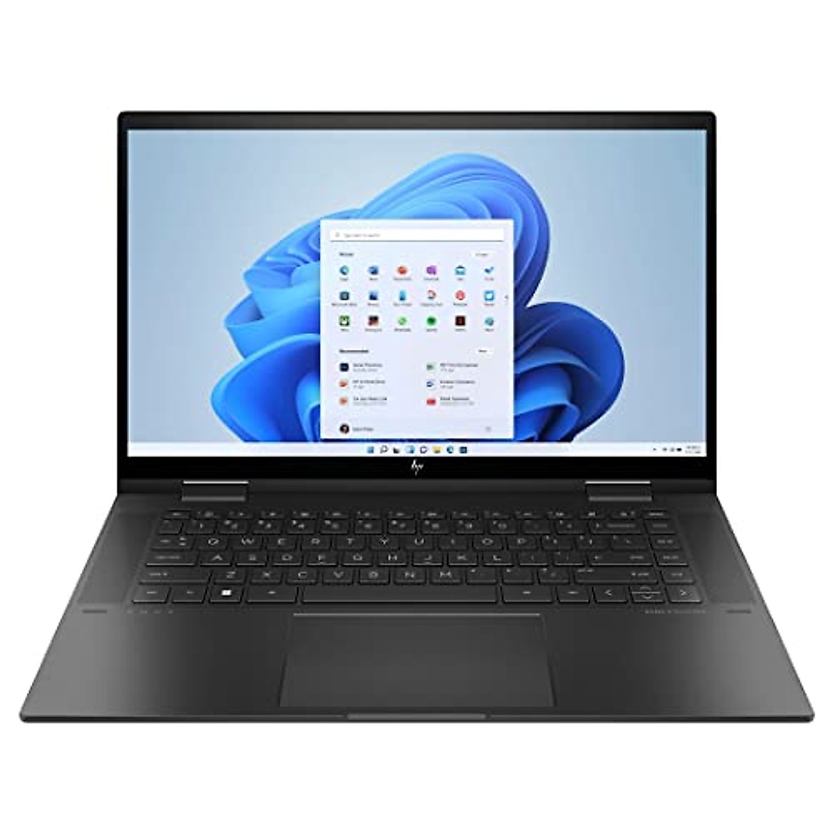 HP 2022 Envy X360 2-in-1 Touch Screen Laptop, 15.6" FHD IPS Display, AMD 6-Core Ryzen 5 5625U (Beat i7-1265U), 8GB DDR4 RAM, 512GB PCIe SSD, USB-C, HDMI, WiFi 6, SD Card Reader, Backlit KB, Win 11