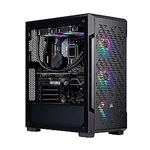 Velztorm Ferrux Gaming & Entertainment Desktop PC (AMD Ryzen 9-5900X 12-Core, GeForce RTX 3080, 128GB RAM, 8TB PCIe SSD, USB 3.2, HDMI, Display Port, Win 10 Pro)