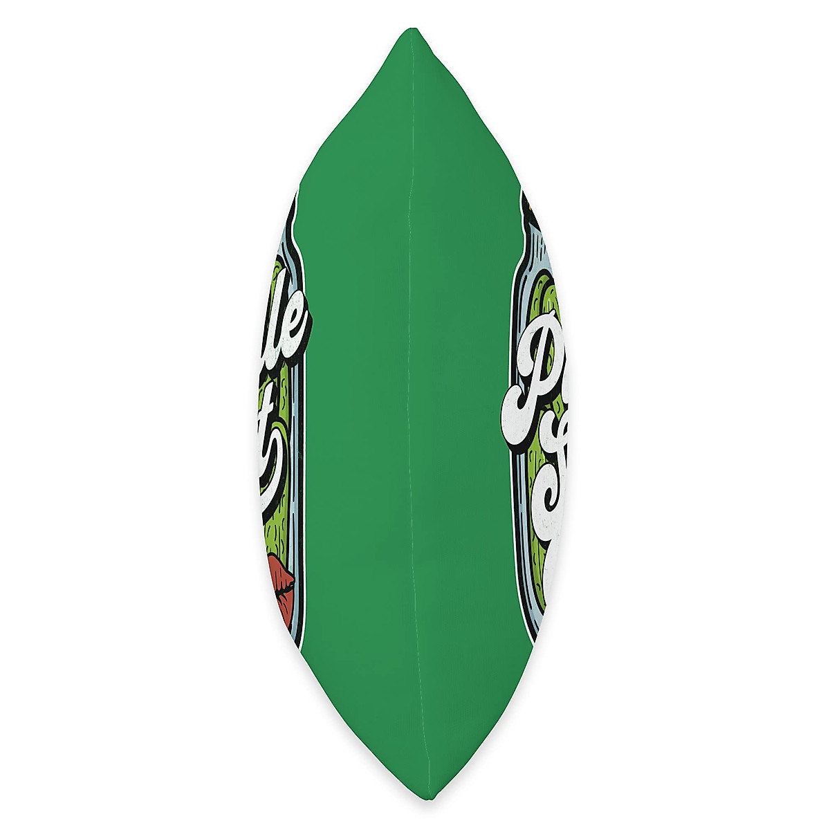 Dill Pickle Slut Funny Rude Humor Pickle Lover Jar Retro Throw Pillow