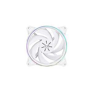 in Win Sirius Pure (ASP120) 120mm White Addressable RGB Fan
