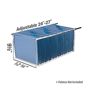 Officemate Hanging File Frame, 24-27, Letter Size, Steel, 1 Set (91964)
