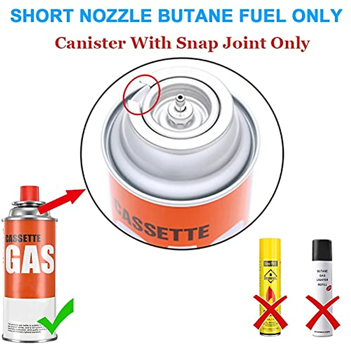 Butane Torch Kitchen Blow Lighter - Japan's Original Culinary Torches Head Chef Cooking Professional Adjustable Flame with Stabilizing Stand for Creme Brulee, Baking, BBQ (Butane Fuel Not Included)