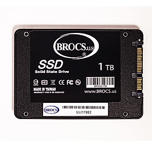 Brocs - Solid State Drive, Internal SSD Sata III 2.5" / 5Gb/s (1TB)
