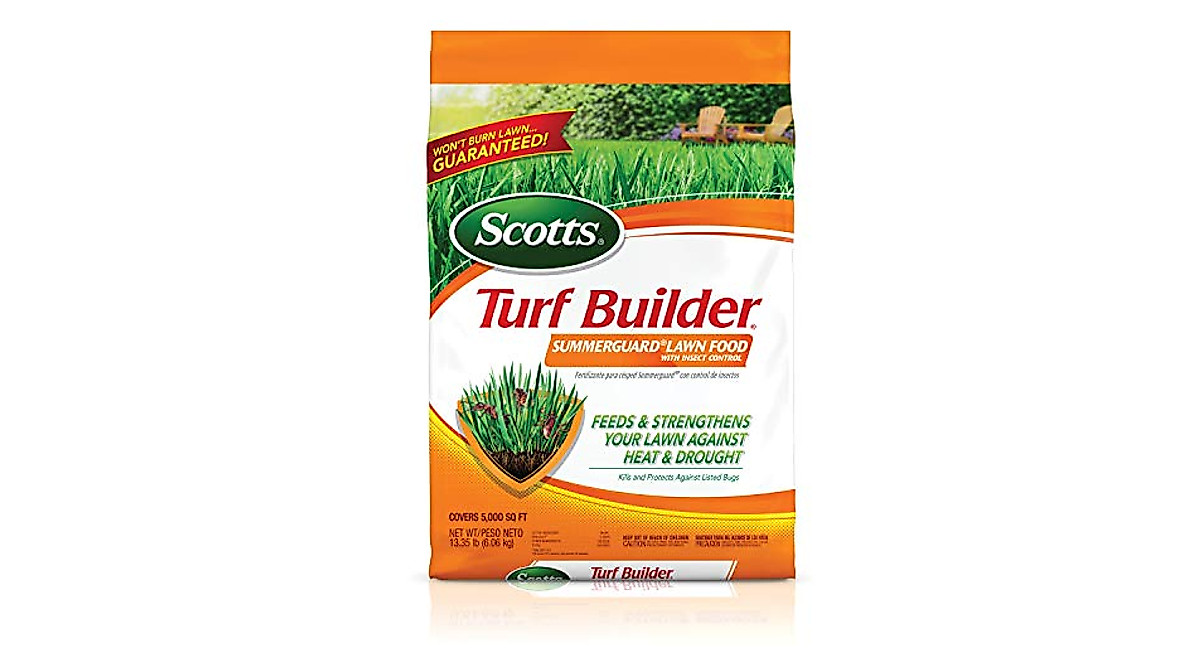 Scotts SummerGuard Lawn Food & Spreader Bundle | Healthy Lawn