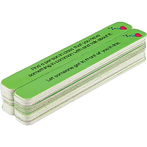 Really Good Stuff Acts of Kindness Double Cup Management System – Encourage Mindfulness, Acts of Kindness Among Students – Includes 30 Unique Write-On/Wipe-Off Sticks with a Customizable Blank Side