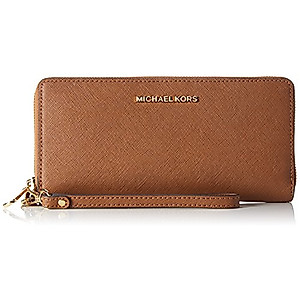 Leather Continental Wristlet