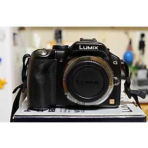 Panasonic DMC-G5KBODY 16MP SLR Camera with 3-Inch LCD - Body Only (Black)