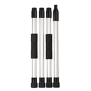 CARCAREZ 10" Flow Thru Dip Car Wash Brush Head with Soft Bristle for Auto RV Truck Boat Camper Exterior Washing Cleaning (Brush with 60" Handle)