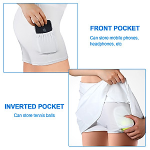 Eurzom Out Women's Shorts Black White Shorts for Women Tummy Under Shorts(Medium)