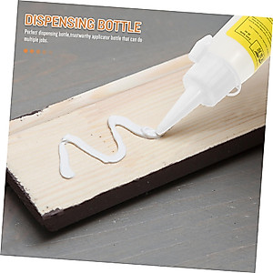 SHINEOFI 5pcs Glue Bottle Applicator Dropper Bottle Mini Dropper Bottles Applicator Bottle Glue Dispensing Bottle Mini Squeeze Bottle Gluing Project Bottle Button Child Filler Plastic