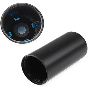 Microphone Cover 4pcs Microphones Battery Cover Wireless Mic Battery Screw on Cover for PGX2/4SLX24/SM58/PG58/ (Blue)