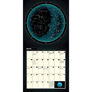 SMALL CHANGES Year Of The Night Sky 2021 Calendar, 1 EA