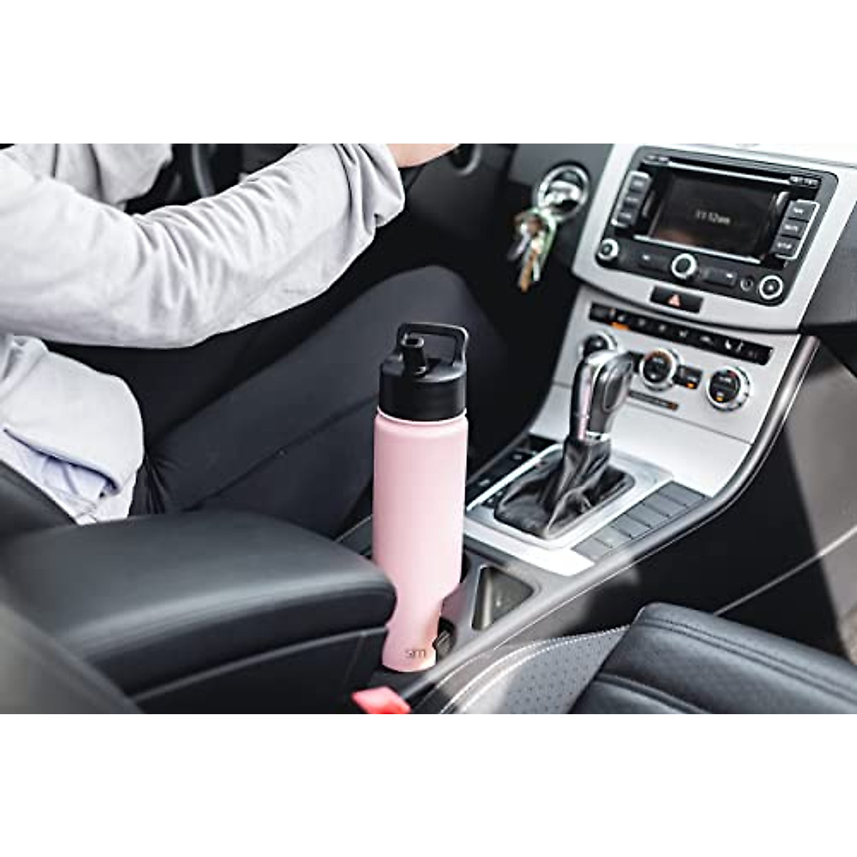 Simple Modern Kids Water Bottle with Straw Lid Vacuum Insulated Stainless Steel Metal Thermos Bottles | Reusable Leak Proof BPA-Free Flask for School | Summit Collection | 18oz, Retro Mint