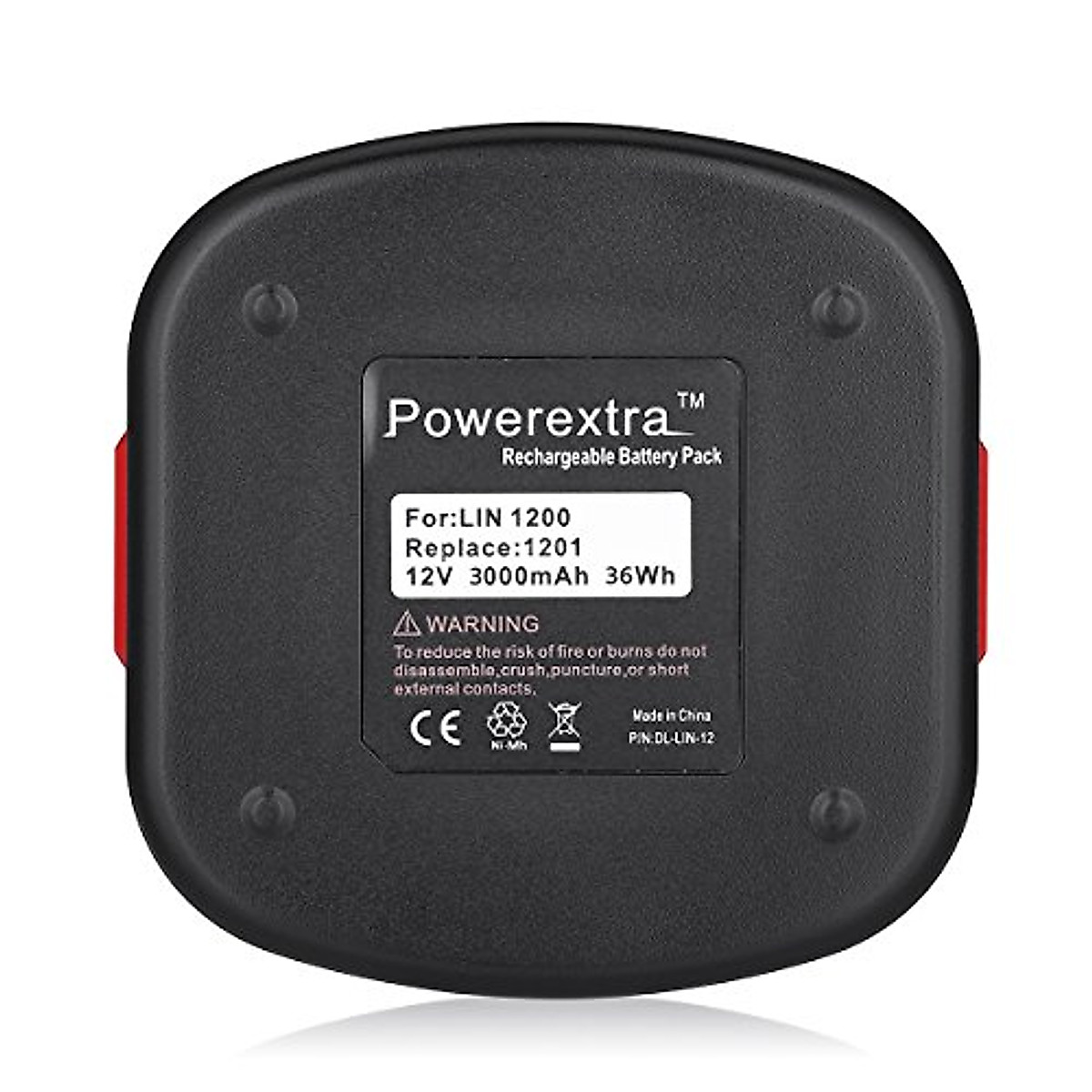 Powerextra Upgraded 12V Replacement Battery Compatible with Lincoln 1200 1240 1242 1244 LIN-1200 LIN-1240 LIN-1242 LIN-1244 Replace 1201 LIN-1201 218-787
