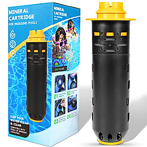 Replacement for Nature2 Duoclear 25 Mineral Cartridge W28000 for All Zodiac DuoClear Fusion Soft Vision Pro Above Ground Ingroud Pool Sanitizers, for up to 35,000 Gallons Pool, W26000, 50001800