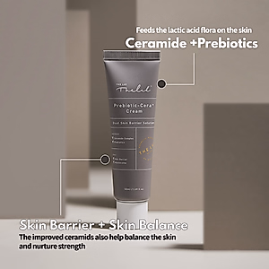 THE LAB BY BLANC DOUX Prebiotic-Cera Cream (1.69 fl.oz.) Made with 5 Types of Ceramides and Skin Prebiotics for Barrier Reinforcement and Skin Flora Support
