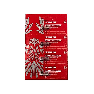 SRAM Eagle PowerLock Chain Connector 12-Speed Chain Link w Decal - Available in 2-Pack and 4-Pack (4)