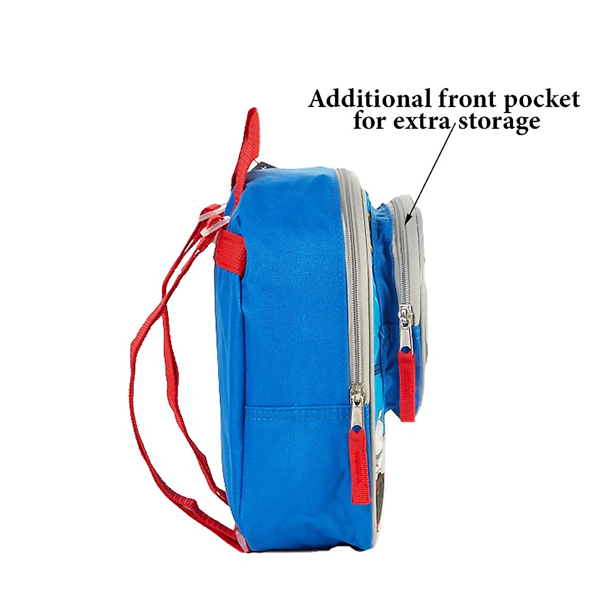 RALME Thomas the Train Mini Backpack for Kids - 10 Inch Toddler Thomas and Friends Backpack, Blue