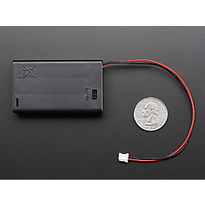 Adafruit Accessories 3xAAA Battery Holder w/ On/Off Switch (1 piece)