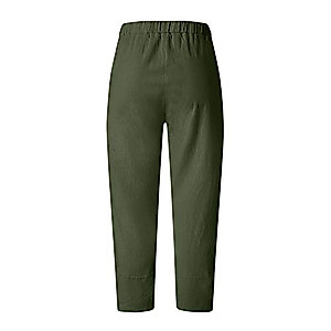 Sdeycui Women's Casual Flowers Print Elastic Girdle Waist Wide Leg Pants Trousers(Green, XXL)