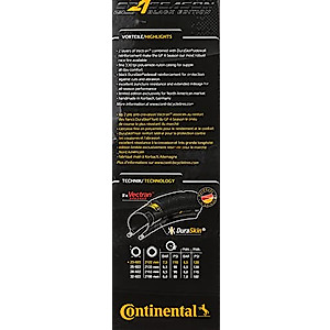 Continental Grand Prix 4 Season Black Dura Skin Bike Tire, 700cm x 23/23
