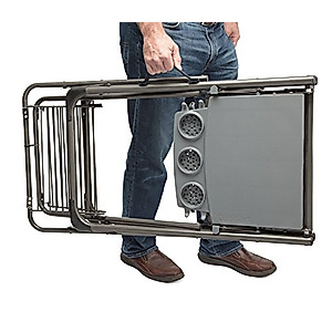 Cuisinart CGG-403 3-in-1 Pizza Oven Plus, Griddle, and Grill & CFGS-222 Take Along Grill Stand