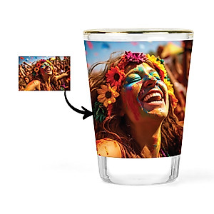 Custom Shot Glasses - Customized Shot Glass - Picture Shot Glasses - Wedding Shot Glass - Personalized Shot Glasses - Birthday Shot Glass
