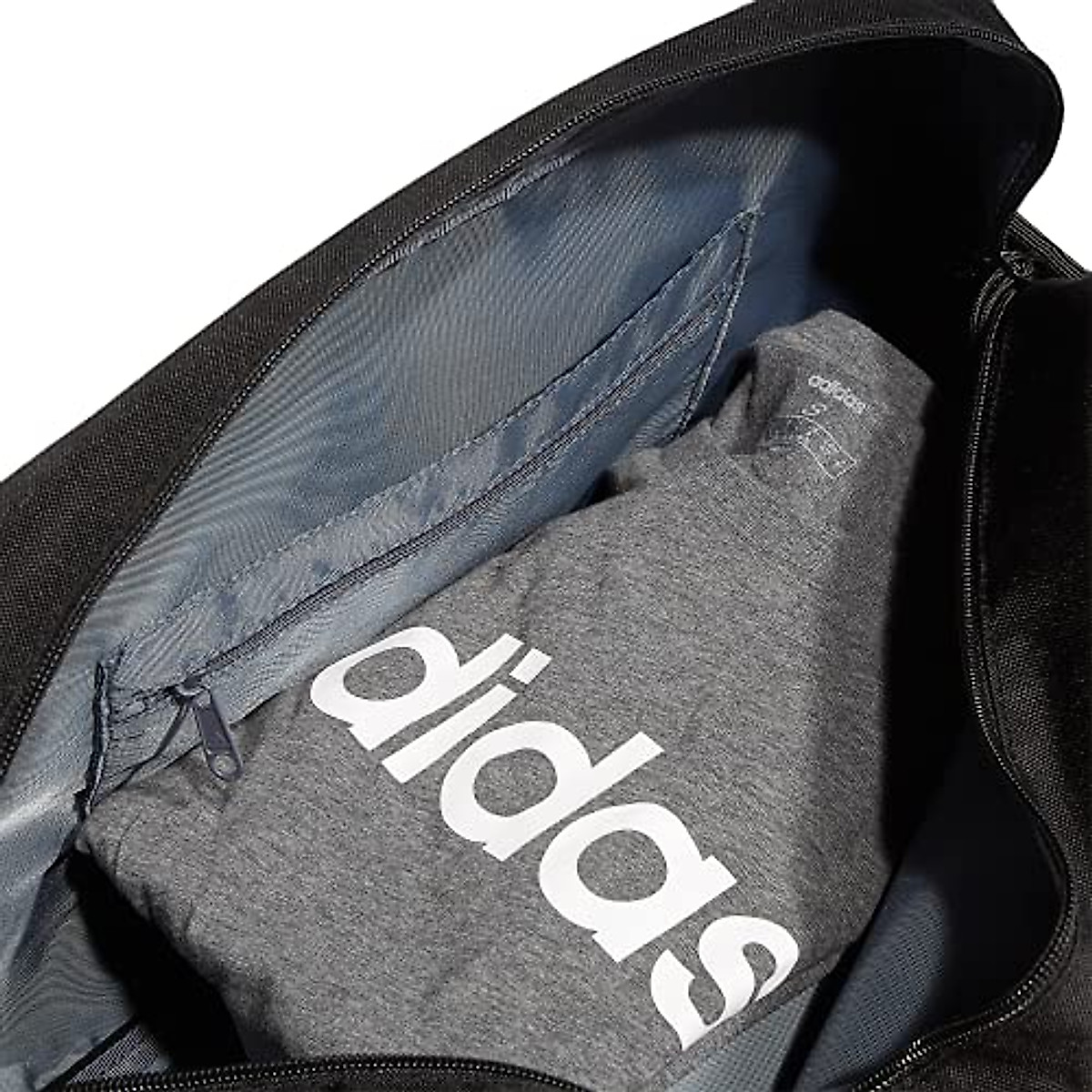 adidas Graphic Duffel, Black/White, One Size