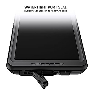 Ghostek NAUTICAL Slim Waterproof Case for Google Pixel 7 Pro (6.7") - Built-In Screen Protector, Heavy Duty Shockproof Protection, Black
