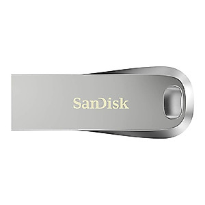 SanDisk Ultra Luxe 512GB USB 3.1 Flash Drive Works with Computer, Laptop, 150MB/s 512 GB PenDrive High Speed All Metal Storage Drive (SDCZ74-512G-G46) Bundle with (1) Everything But Stromboli Lanyard