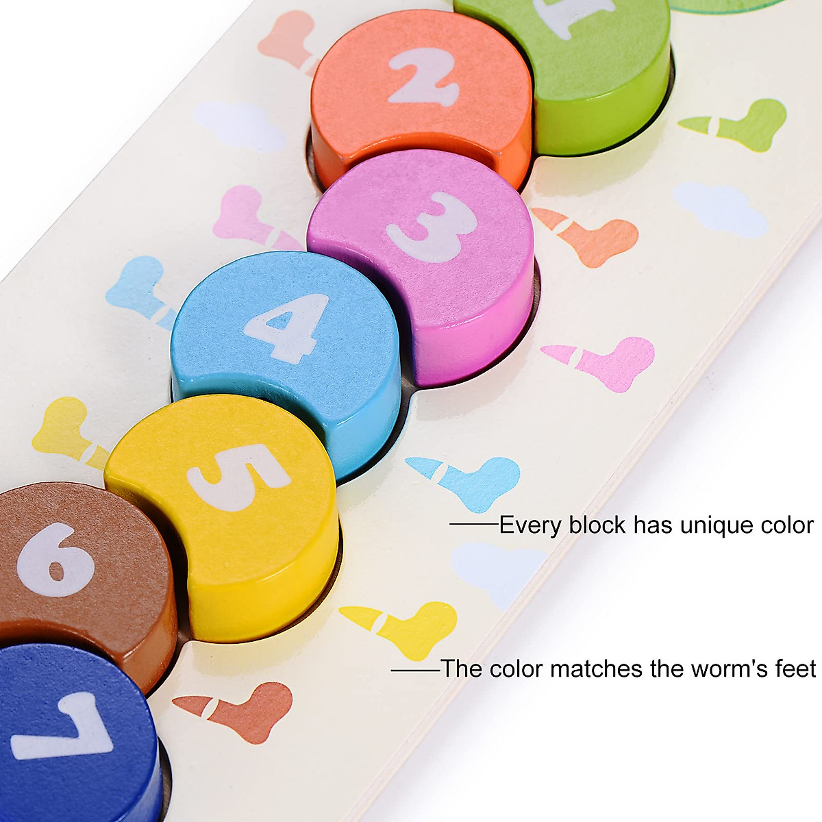 Beestech Wooden Lacing Toy, Montessori Toys for Toddlers, 2, 3 Year Olds, Wooden Puzzles, Preschool Activities, Fine Motor Skills Early Educational Toys for 2, 3 Year Old Toddlers, Boys, Girls