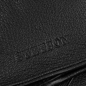 Stetson Classic Uni Goat Leather Gloves Men black 9 1/2