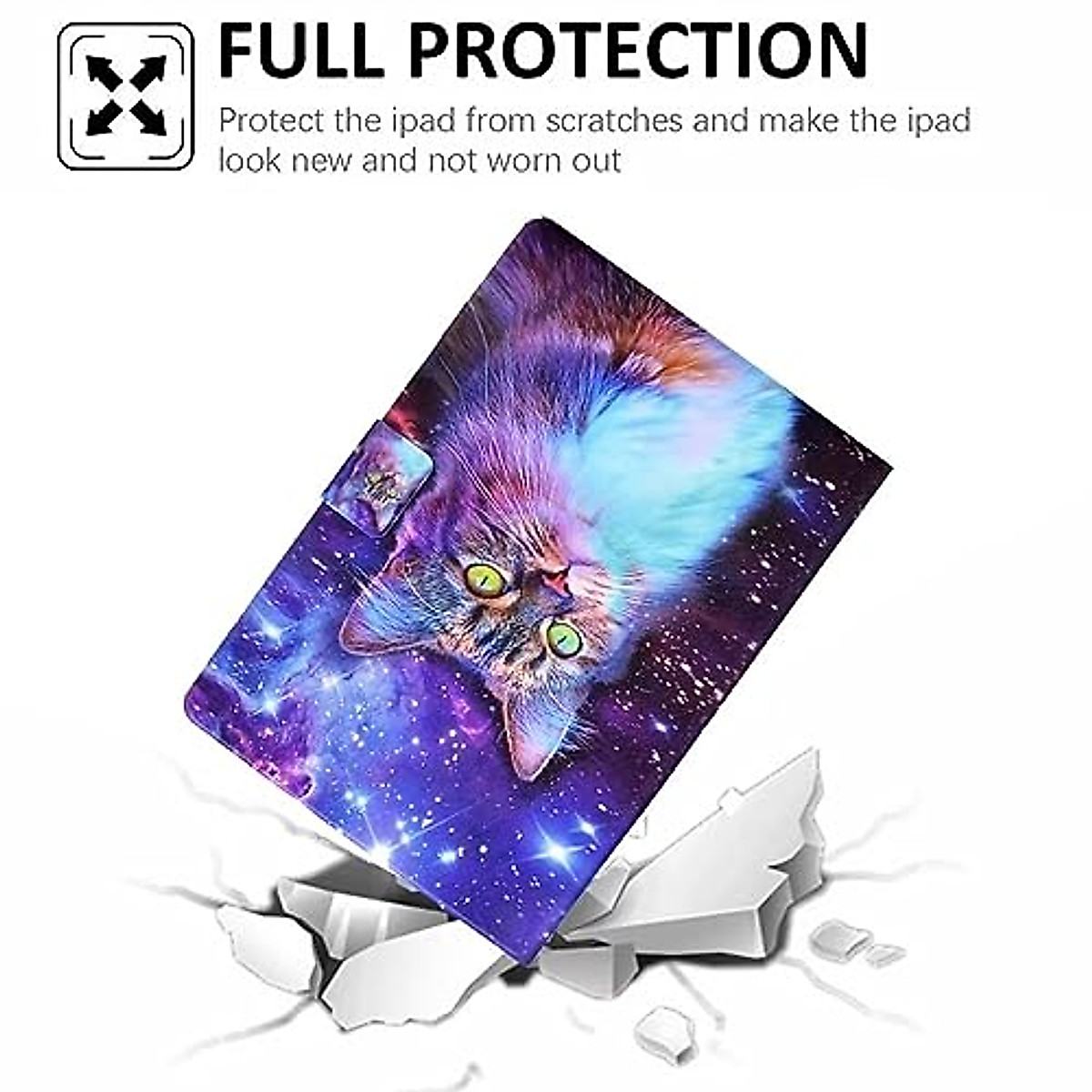 Compatible with/Replacement for Tablet PC Samsung Galaxy Tab A8 10.5 inch 2021 SM-X200/X205/X207 PU Leather Flip Cover Stand Wallet Case XXDY10(3)