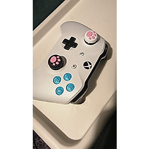2PCS Cute Cat Paw Claw Analog Thumb Stick Grips Joystick Cover Cap for PS5 PS4 Pro PS3 Controller Thumbstick Cap for Xbox 360 Xbox One Slim X Elite Switch Pro Controller (Pack 9)