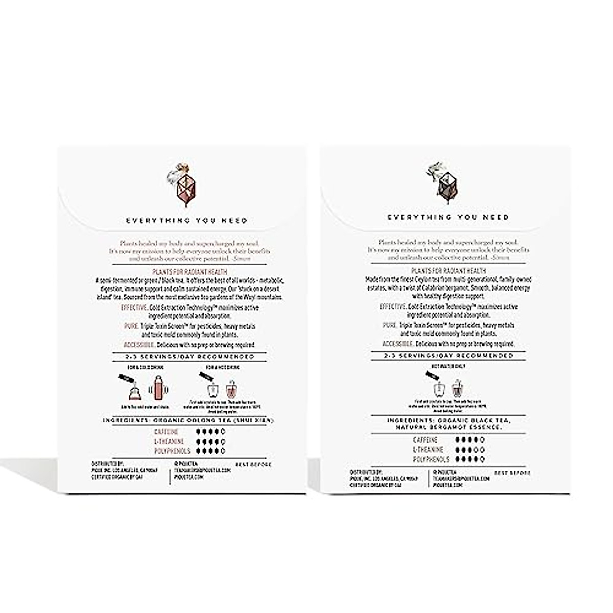 Pique Organic Energy Tea Crystals Sampler - Caffeinated Black Tea for Energy, Supports Metabolism and Healthy Digestion - 28 Single Serve Sticks (Pack of 2)