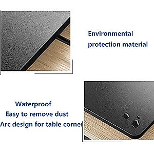 Legend Vansen, 32 Inch Adjustable Height Standing Desk Converter 36 Inch Wide Laptop Riser or Dual Monitor Workstation, Black