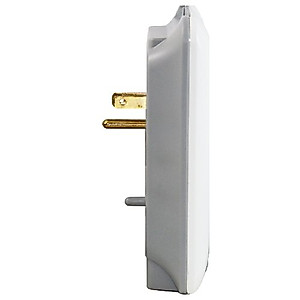 RND Wall Power Station includes 3 AC Plugs and 2 USB ports (3.4A total) with Surge for iPhone, iPad, Samsung Galaxy, LG, HTC, Moto and all USB Compatible Devices