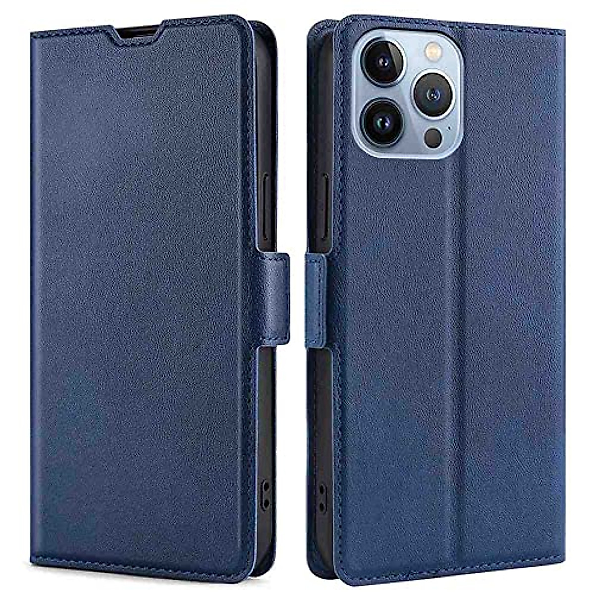 CYR-Guard Phone Cover Wallet Folio Case for Oppo REALME 7 PRO, Premium PU Leather Slim Fit Cover for REALME 7 PRO, Easy Use, Blue