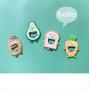 FCOVUVDBD Avocado Bottle Opener, Fruit Beer Bottle Opener Creative Beer Opener for Kitchen Bar Party