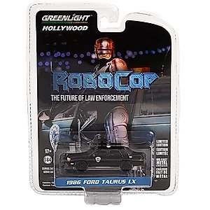 Greenlight 1:64 Hollywood Series 34 - Robocop (1987) - 1986 Taurus LX - Detroit Metro West Police 44940-D [Shipping from Canada]