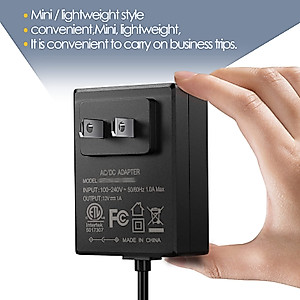 SoulBay 12V Battery Charger for Kids Ride On Car, 12 Volt Power Wheels lkc-120100-e Replacement Power Supply with Indicator Light for Best Choice Products Wrangler SUV Kid Trax Dynacraft Wrangler