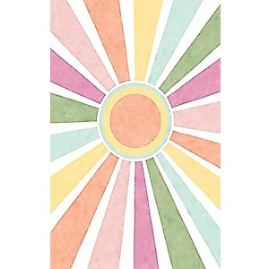 DIAMOND ART CLUB Sun Rays Landscape Canvas Diamond Painting Kit, 9" x 14" (22.7 x 35.9 cm)