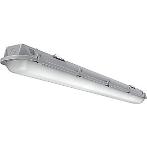 Lithonia Ligthing CSVT L96 10000LM MVOLT 40K 80CRI Contractor Select Vapor Tight MVOLT LED Strip Light, 10300 Lumens, 4000K, 8-Foot, Matte White