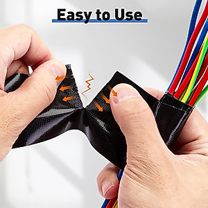 Black Duct Tape Heavy Duty - 1.88 in 50 YDS Waterproof No Residue Tearable Large Max Strength Adhesive Duct Tape for Outdoor Use,Multi Purpose Home Repair,Industrial Professional Fix 1 Roll