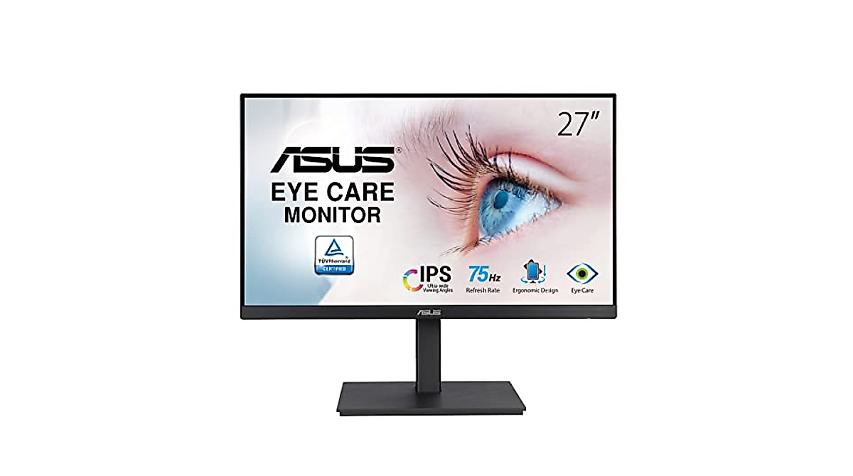 ASUS Full HD Monitors - 23.8" & 27" with IPS, 75Hz