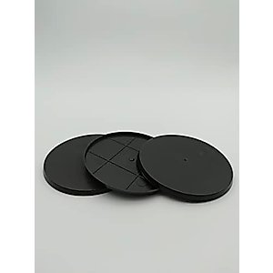 Lot of 3 90mm Round Bases Used for Warhammer 40k & AoS GW Storm Speeder Bitz