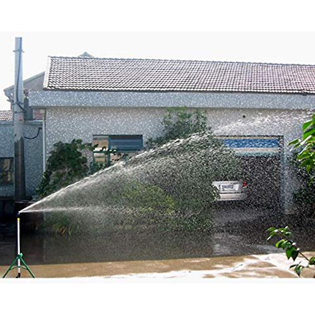 UXZDX 1/2" Male Thread 180° Rotating Nozzle Long Distance Spray Lawn Irrigation Sprinklers Garden Agricultural Irrigation Sprayers (Size : 5PCS)