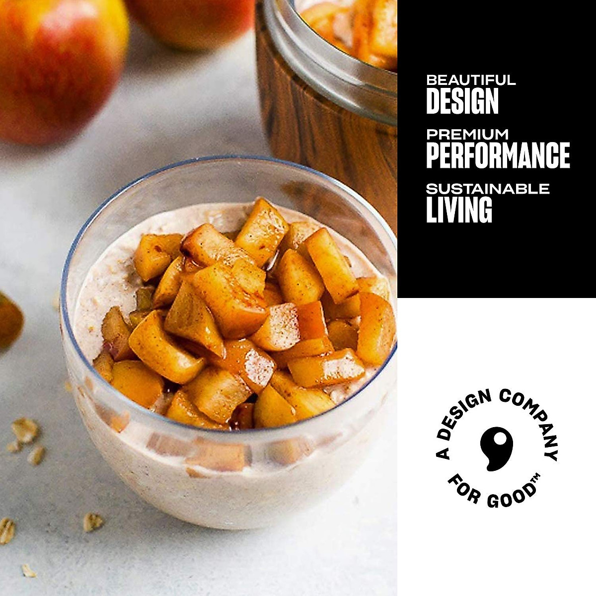 S'well Stainless Steel Bowls-16 Fl Oz-Teakwood-Triple-Layered Vacuum Insulated Containers Keeps Food and Drinks Cold for 12 Hours and Hot for 7-with No Condensation-BPA Free, 16 oz