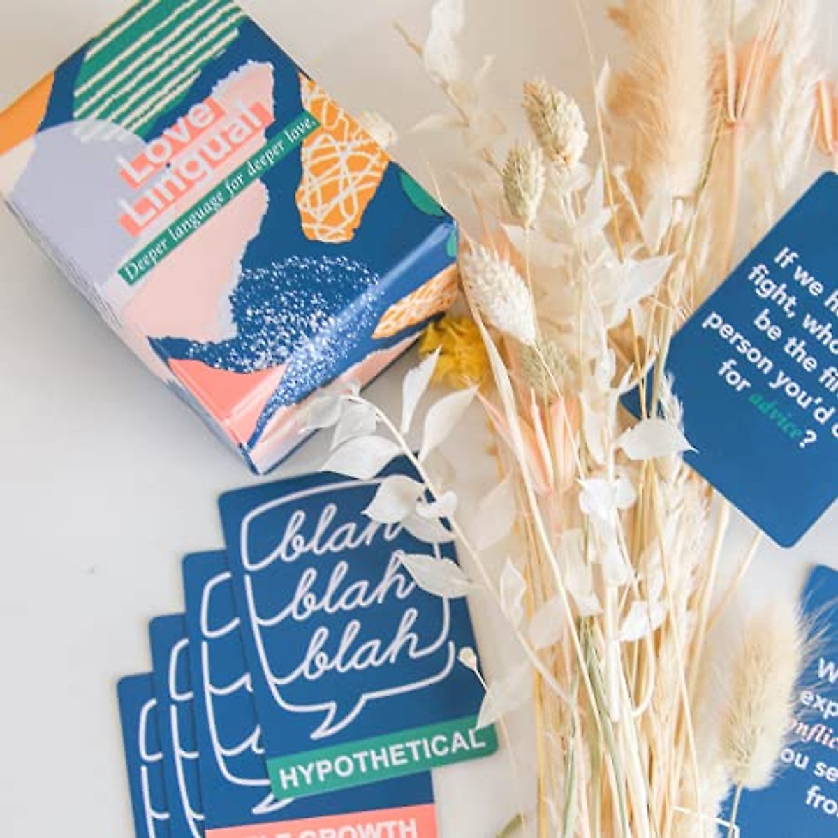 Love Lingual Level 2: Card Game - Deeper Language for Deeper Love - 150 Conversation Starter Questions for Couples - to Explore & Deepen Connections with Your Partner - Date Night & Relationship Cards